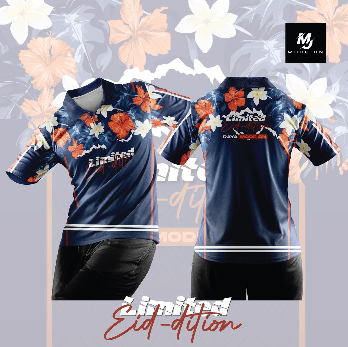 Limited Edition BUNGA RAYA Jersey and Jacket – Mode On Shop