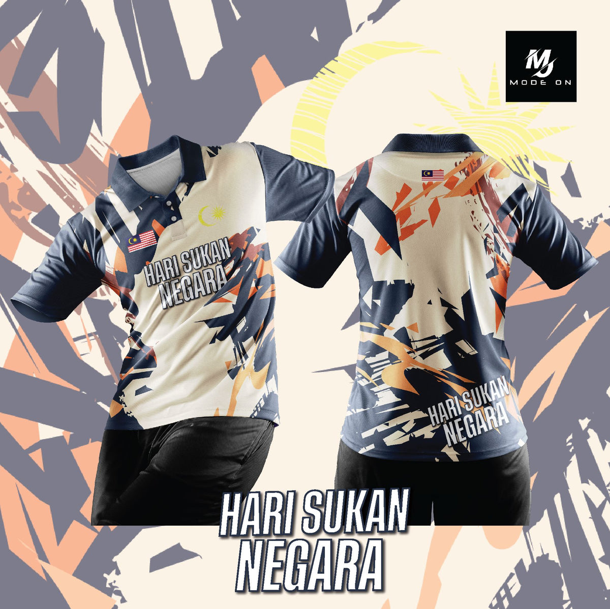 Limited Edition HARI SUKAN NEGARA Jersey and Jacket #20 – Mode On Shop