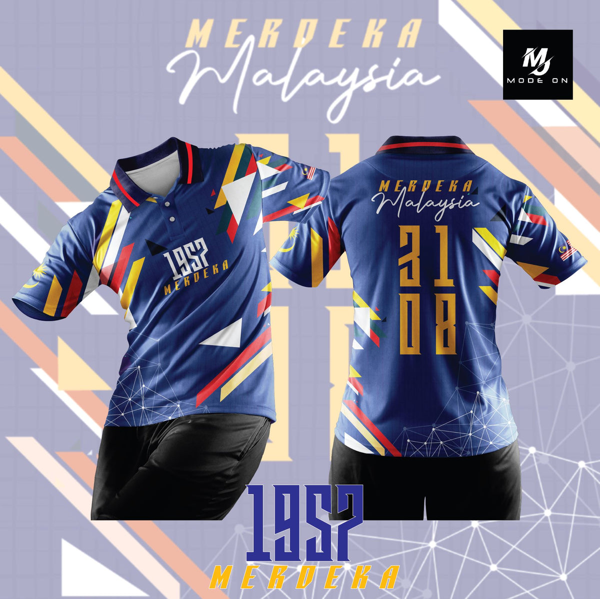 Limited Edition Merdeka Jersey and Jacket #14 – Mode On Shop