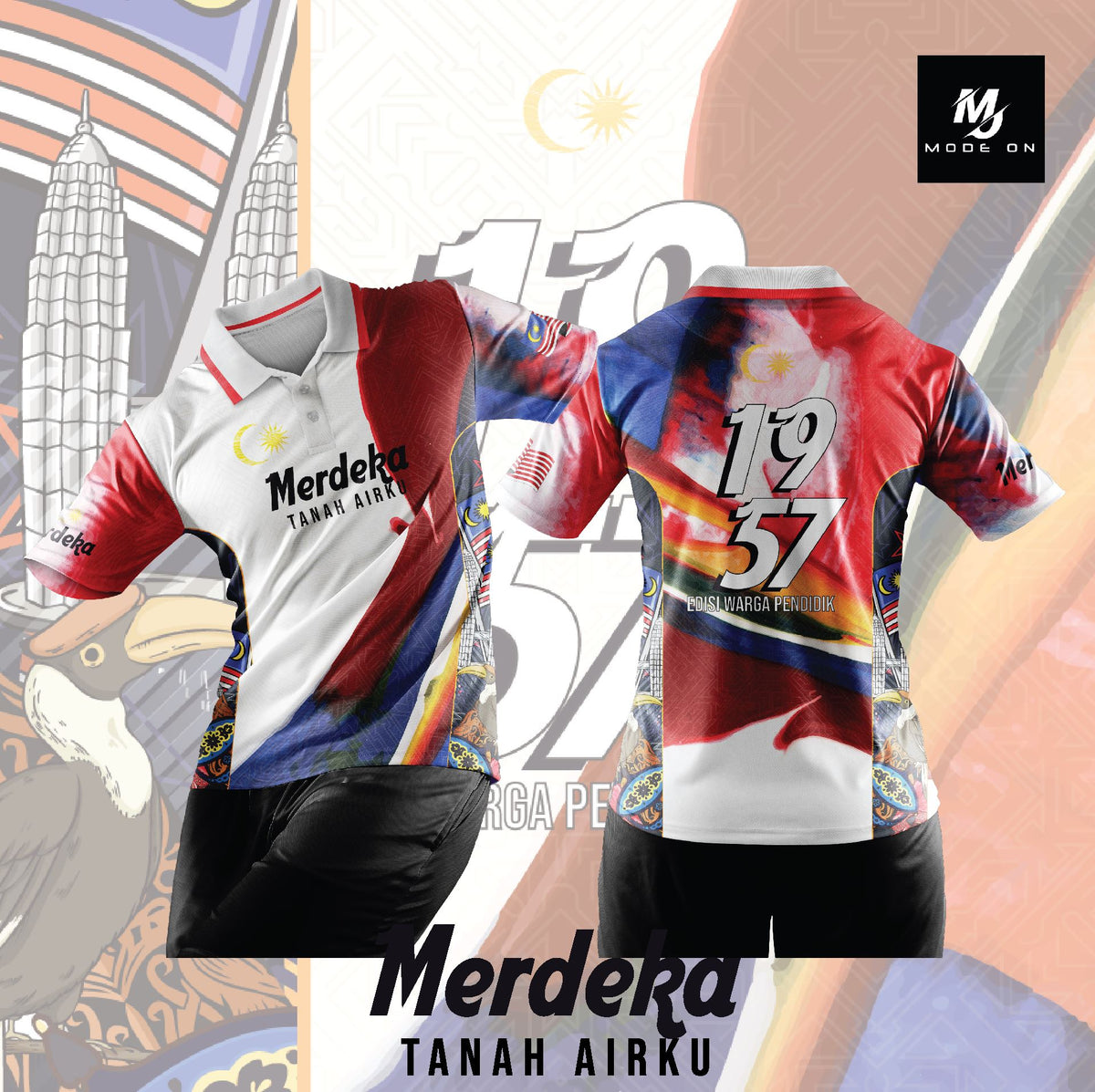 Limited Edition Merdeka Jersey and Jacket #17 – Mode On Shop