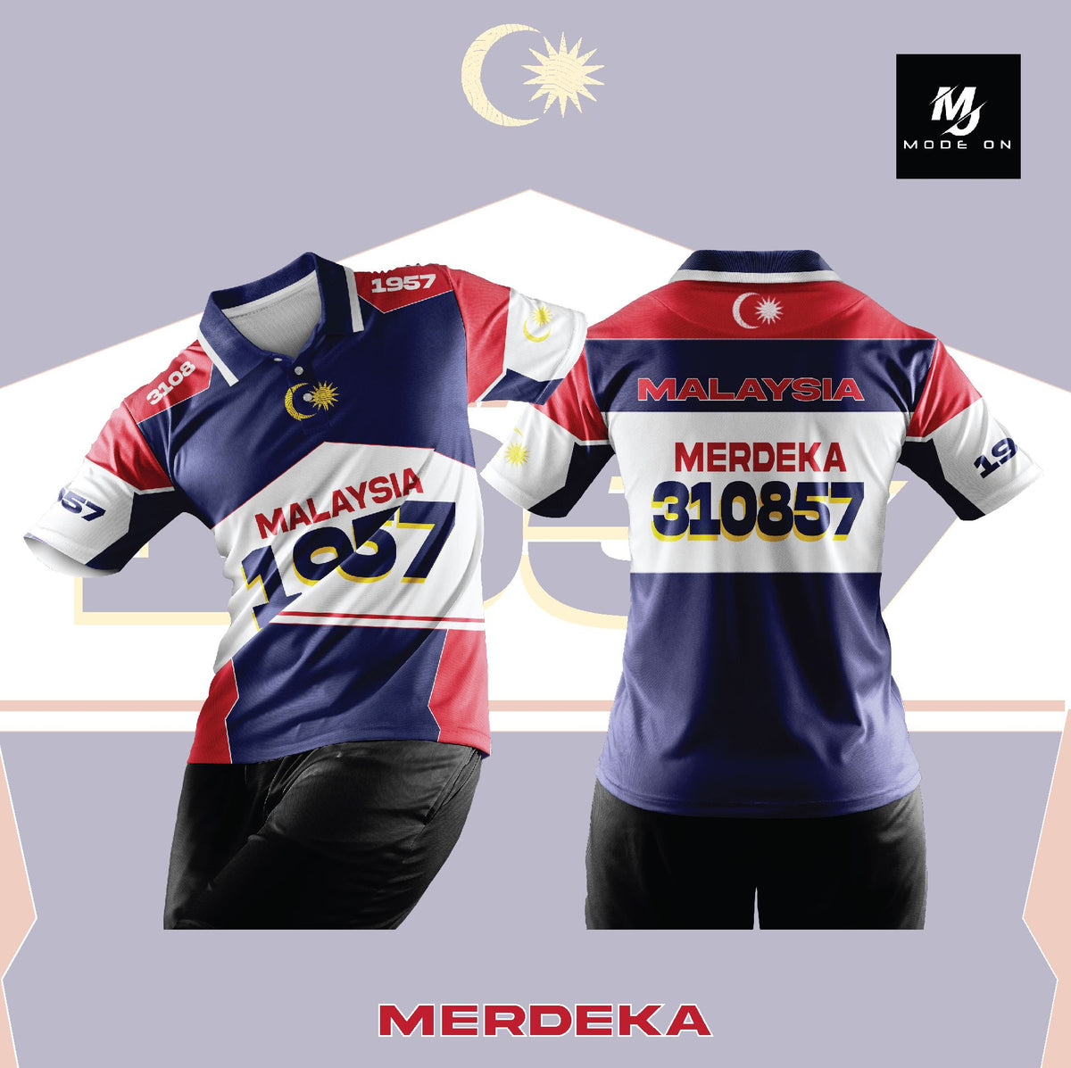 Limited Edition Merdeka Jersey and Jacket #21 – Mode On Shop