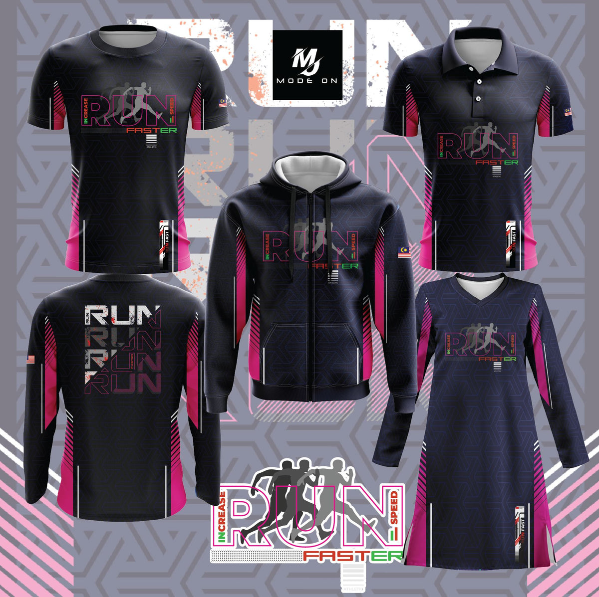 Limited Edition RUNNER Jersey and Jacket #09 – Mode On Shop