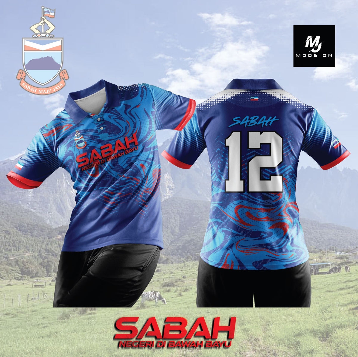 Limited Edition SABAH Jersey and Jacket – Mode On Shop