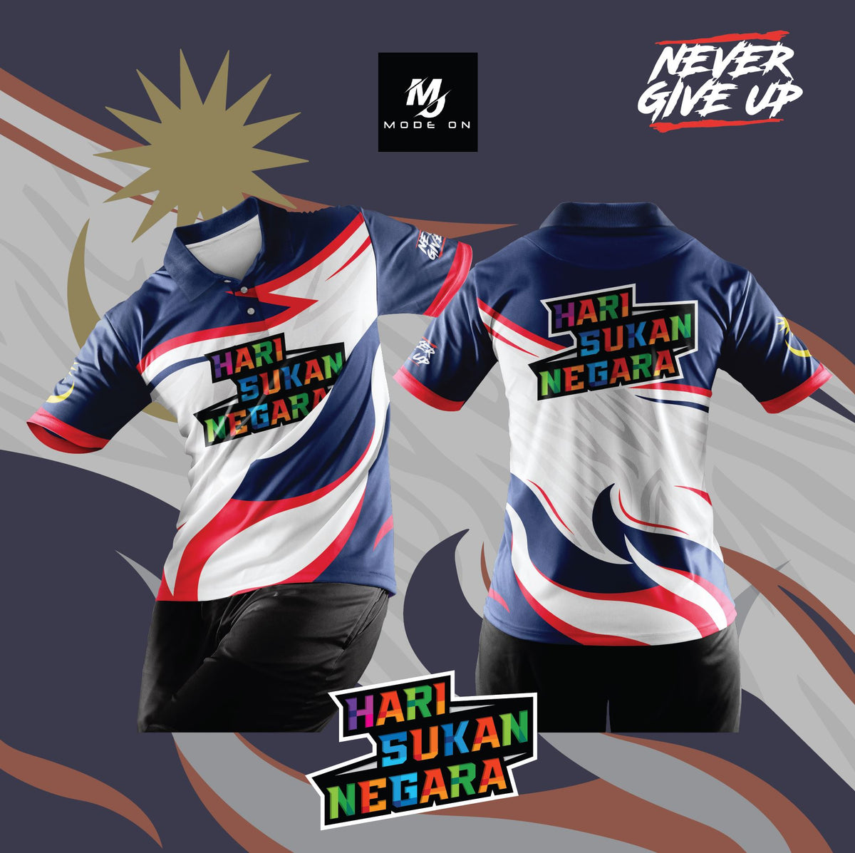 Limited Edition Hari Sukan Negara Jersey and Jacket #07 – Mode On Shop