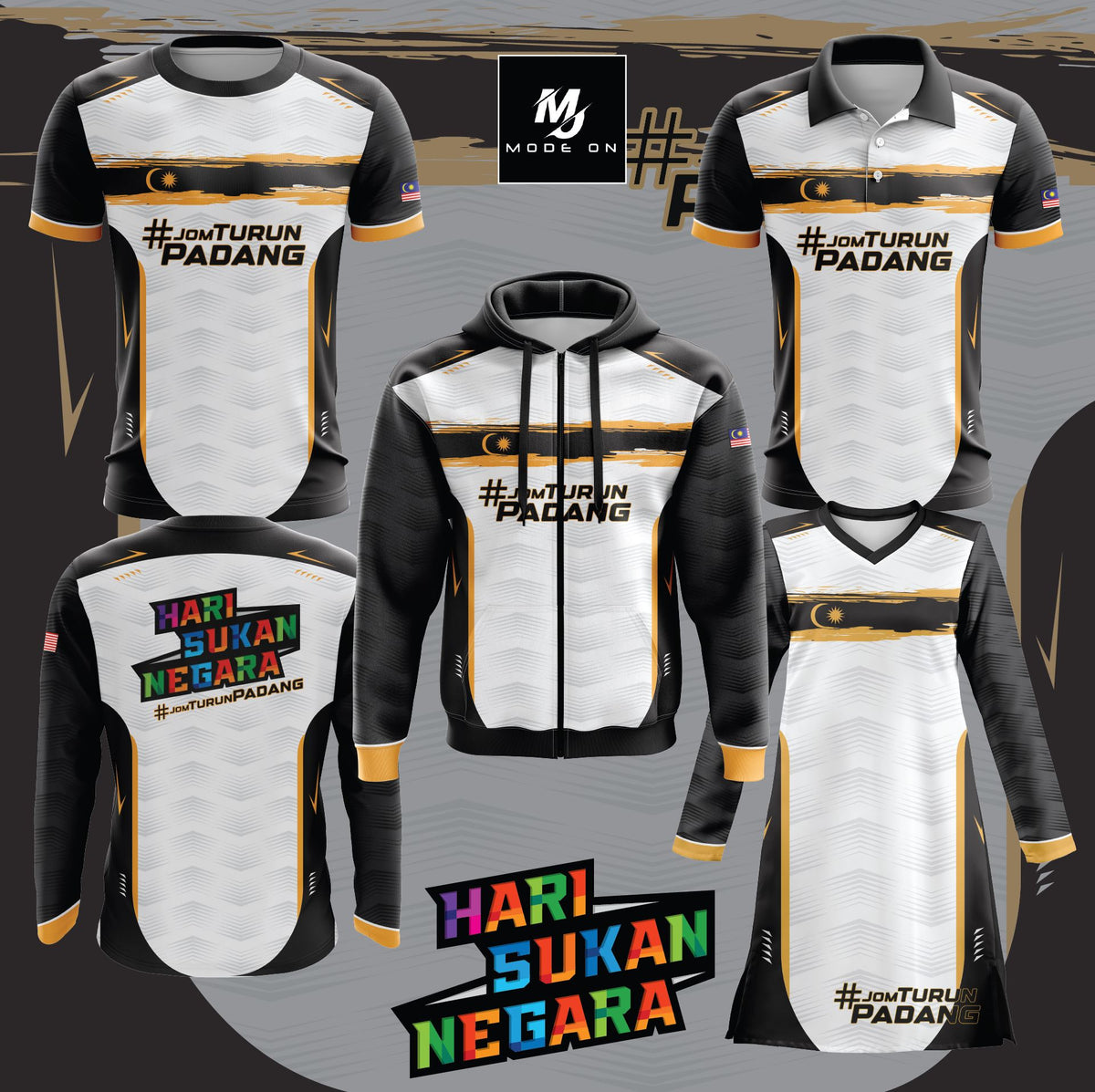 Limited Edition Hari Sukan Negara Jersey and Jacket #08 – Mode On Shop