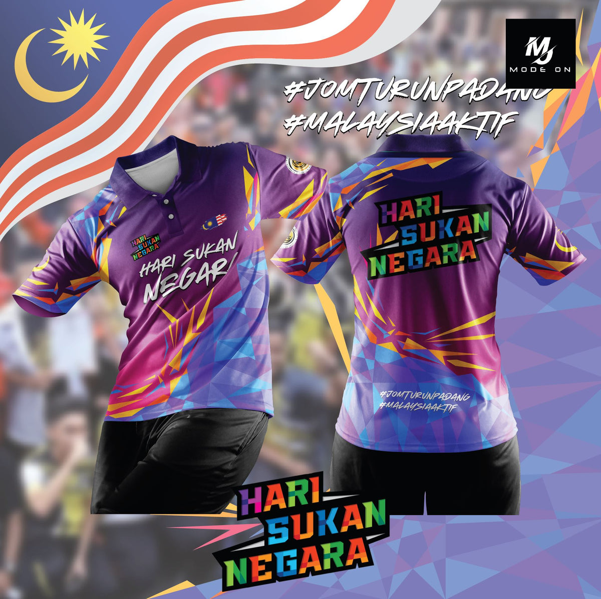 Limited Edition Hari Sukan Negara Jersey and Jacket #04 – Mode On Shop
