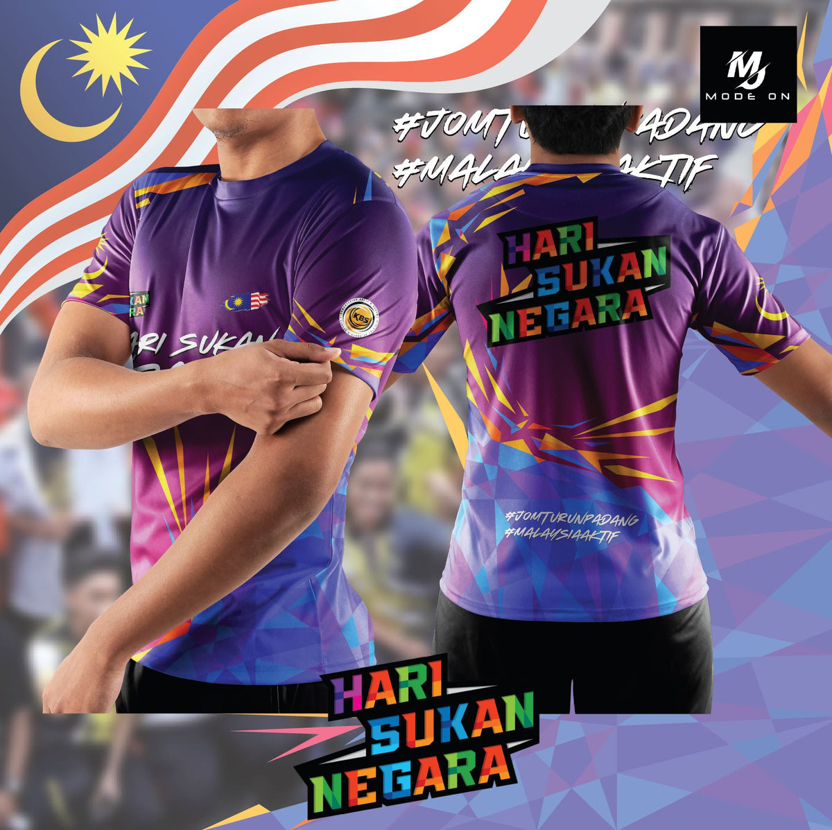 Limited Edition Hari Sukan Negara Jersey and Jacket #04 – Mode On Shop
