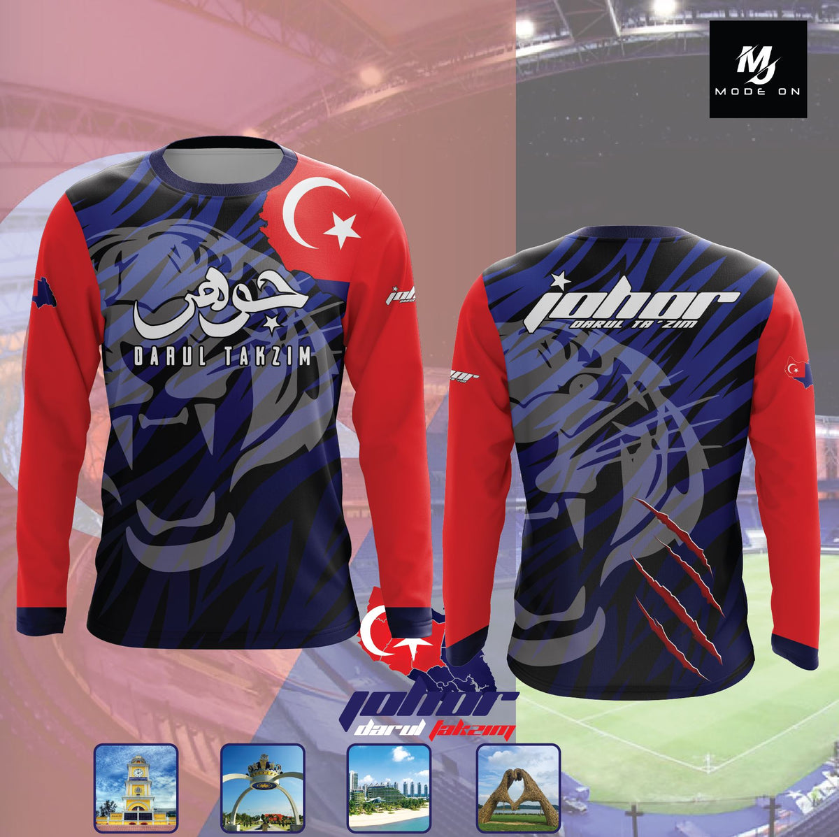 Limited Edition Johor Jersey and Jacket #01 – Mode On Shop
