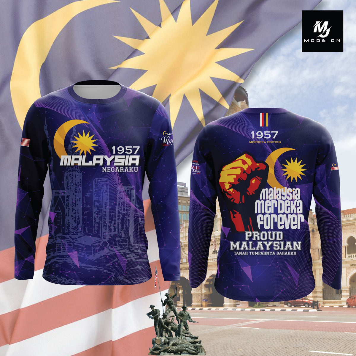 Limited Edition Merdeka Jersey and Jacket #03 – Mode On Shop
